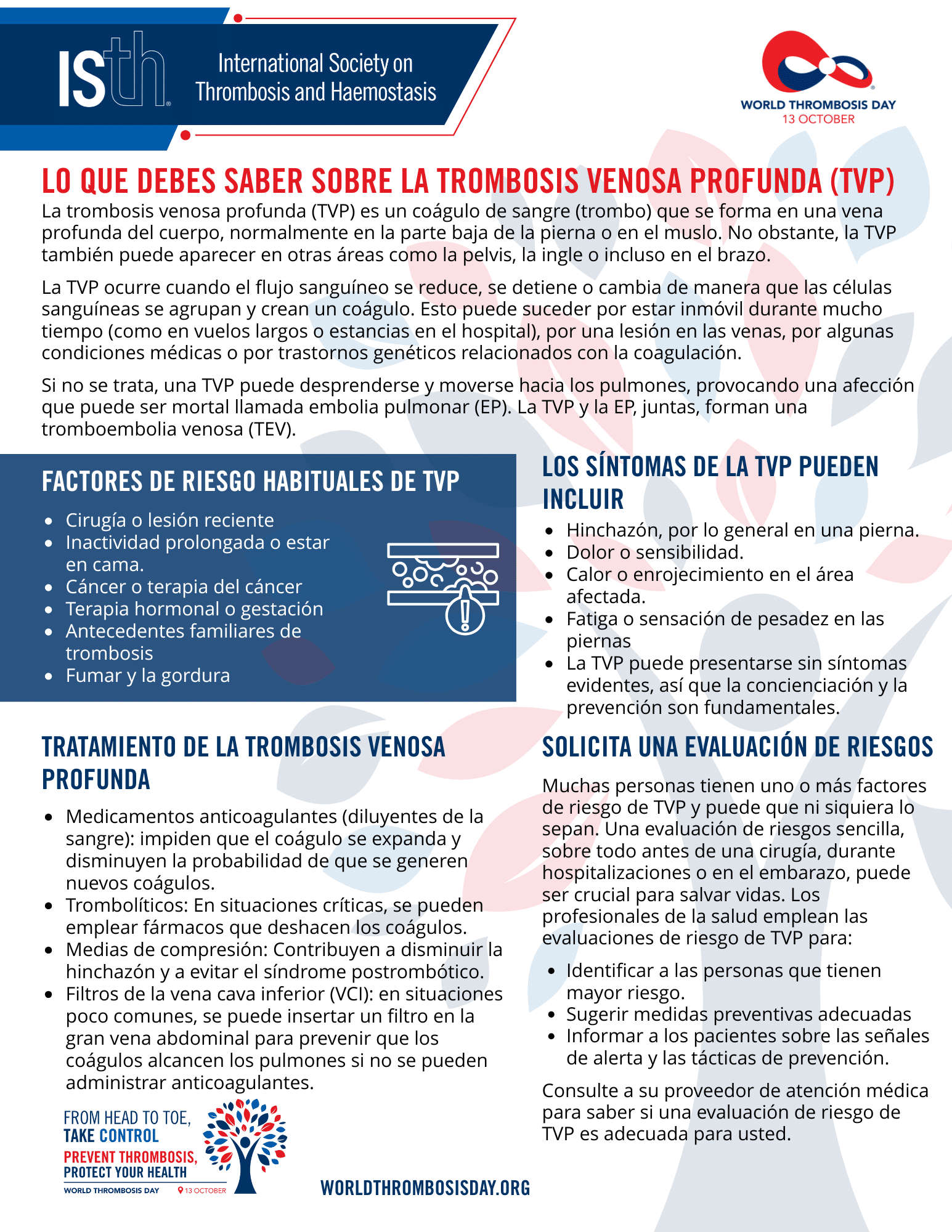 Flyers, Fact Sheets, Posters Archives - World Thrombosis Day